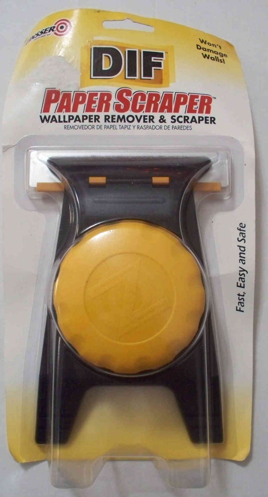 DIF Zinsser Paper Scraper Tool For Wallpaper Removal # 2986 - Combo ...