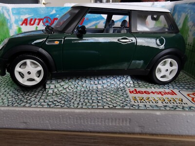 MINI COOPER CODE 3379 von BURAGO mit SONDEREINLAGE und MODELLHEFT | eBay.de