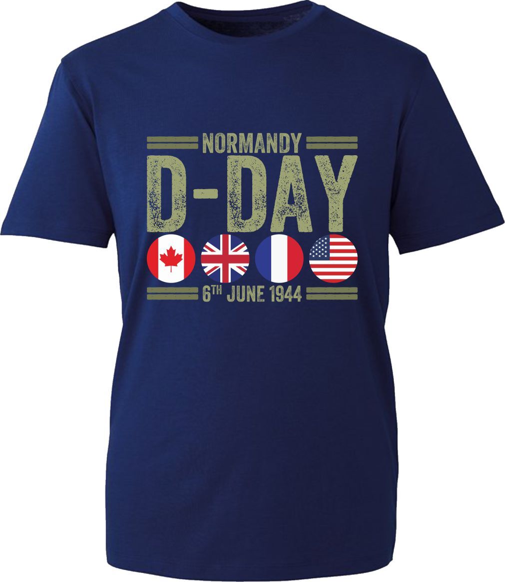 D-Day T-Shirt, Remembrance day t-shirt, Normandy landing tshirt, UK ...
