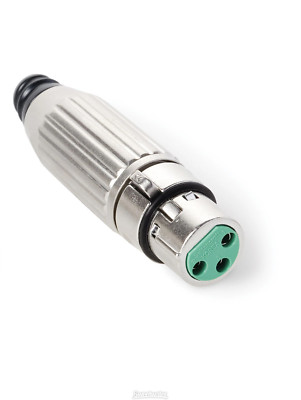 SWITCHCRAFT AAA3FZ 3-Pin XLR Female Heavy Duty LO-Z Cable Mount Plug | eBay