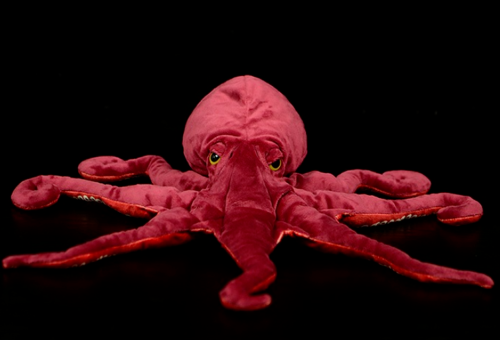 Red Octopus Plush Toys Kawaii Simulation Stuffed Animal | eBay