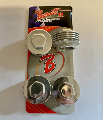 TRIUMPH 500 650 POLSHED ROCKER CAPS 1963-71 T120 TR6 6T T100 BARNETT ...