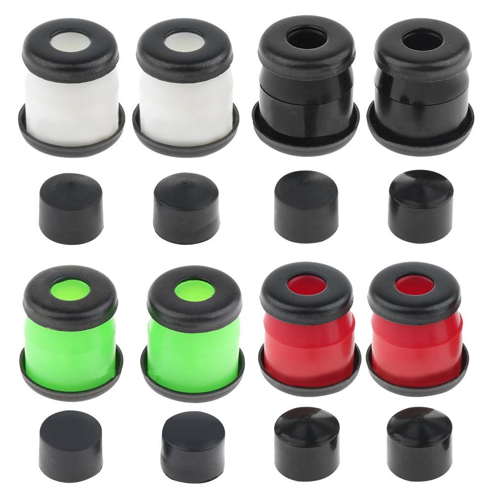 Colorful Shock Pad Set Skateboard Part Top/Bottom Bush Washers Shock ...