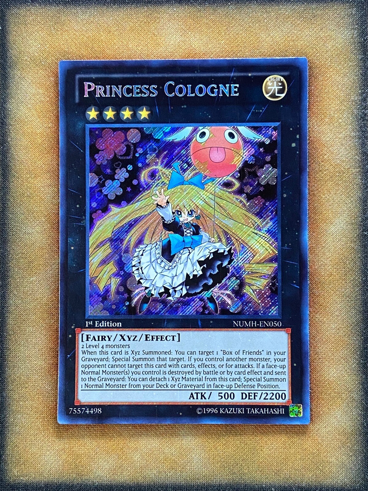 Yugioh Princess Cologne NUMH-EN050 Secret Rare 1st Ed NM | eBay