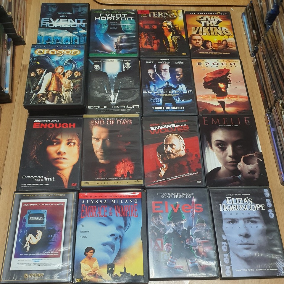 Updated 16 Feb $3 Horror, Sci-Fi Fantasy DVDs DEAD - FIVE - Buy More to ...