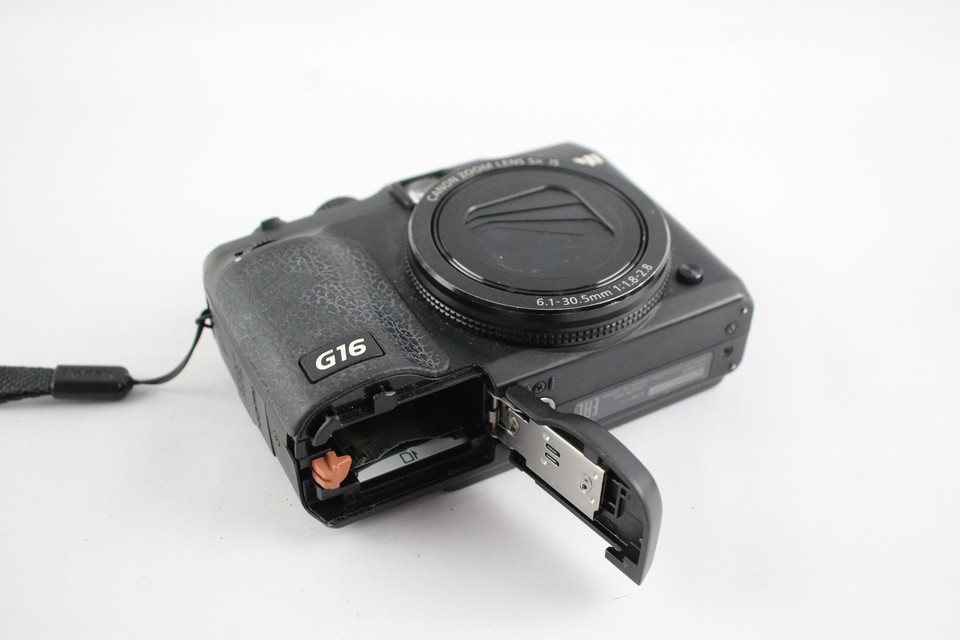 Canon Powershot G16 Digital Compact Camera Working w/ Canon 5x IS Zoom ...
