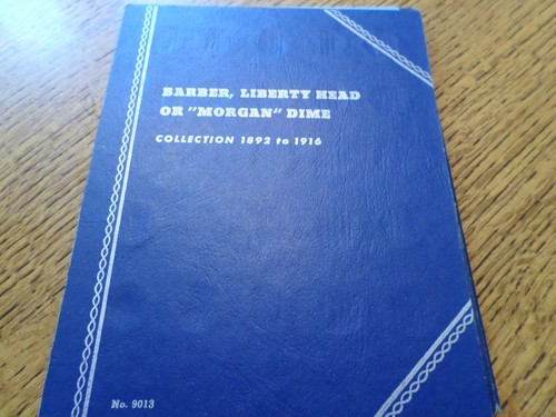 Barber Dime Set--52 Coins in Whitman Folder | eBay