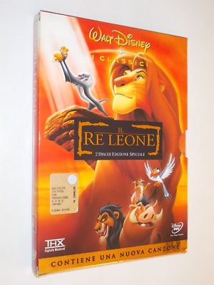 Film dvd IL RE LEONE 2 dischi ed. speciale OLOGRAMMA TONDO RARO DISNEY | eBay