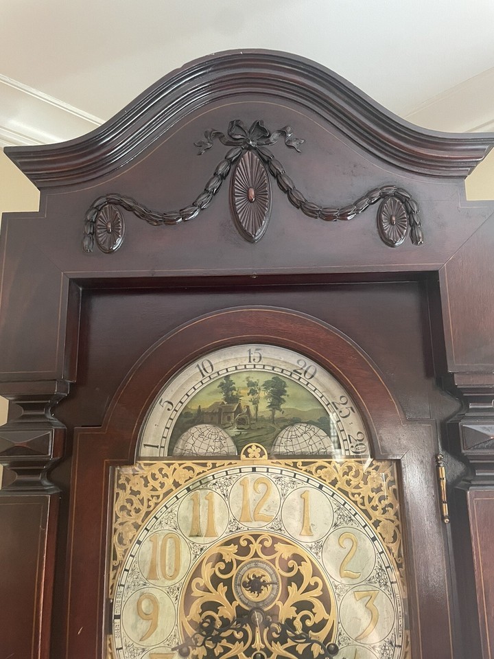 Grandfather Clock 9 Tube, 3 Tune 95” Tall - Daniel Pratts Son | eBay