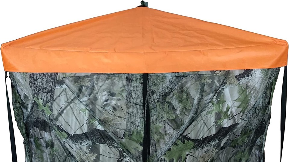 KHAMPA 4-Sided Orange Blind Cap Cover,Blaze Orange Safety Blind Panels ...