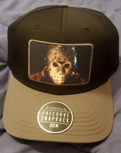 Friday The 13th Jason Voorhees Horror Bioworld Snapback Hat Cap NWT ...