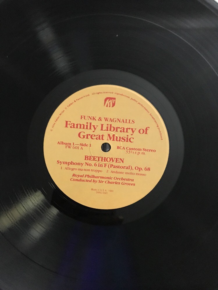 BEETHOVEN•Funk & Wagnalls Family Library of Great Music• Collection ...