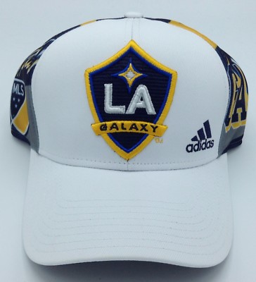MLS Los Angeles Galaxy Adidas Snap Back Cap Hat Beanie Style #VS72Z NEW ...