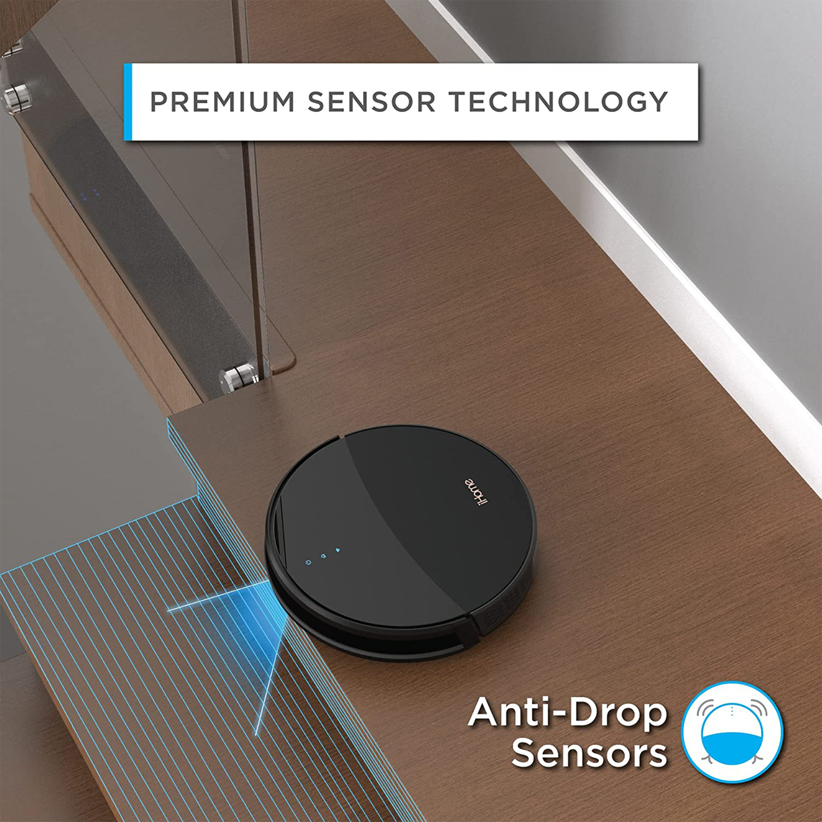 iHome iHRV1-BLK AutoVac Eclipse Robot and Self Charging Vacuum Cleaner, Black | eBay