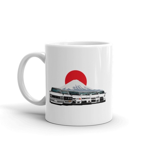 Skyline GT-R Generations JDM Mug | eBay