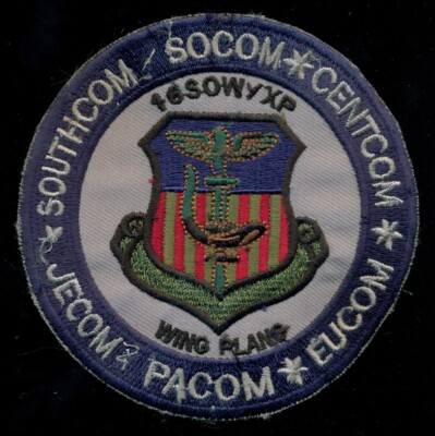 USAF 16th Special Operations Wing PACOM SOUTHCOM CENTCOM SOCOM Patch KP ...