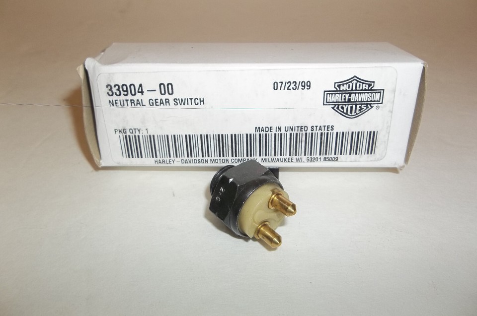 USA MADE Replacement Transmission Neutral Switch For Harley OEM 33904 ...