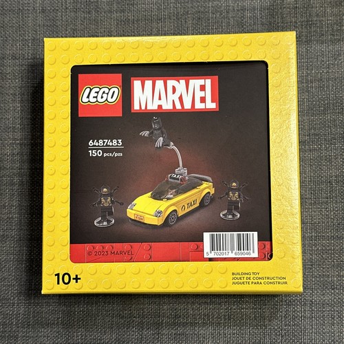 New sealed LEGO Marvel Taxi 6487483 GWP for Avengers Set 76269 Black ...