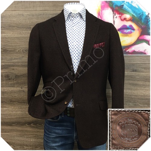 VINTAGE J PRESS Mens Tweed Blazer Sport Coat Casual Jacket Size 40R ...
