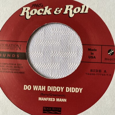 Manfred Mann Do Wah Diddy / What You Gonna Do 45 NEW reissue unplayed ...