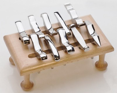 10-Piece Mini Stake Anvil Set Forming Tools with Stand for Jewelry ...