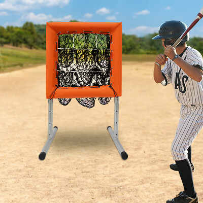 9 Hole Baseball Pitching Net With Strike Zone, 9 Pockets Pitchers Throw ...