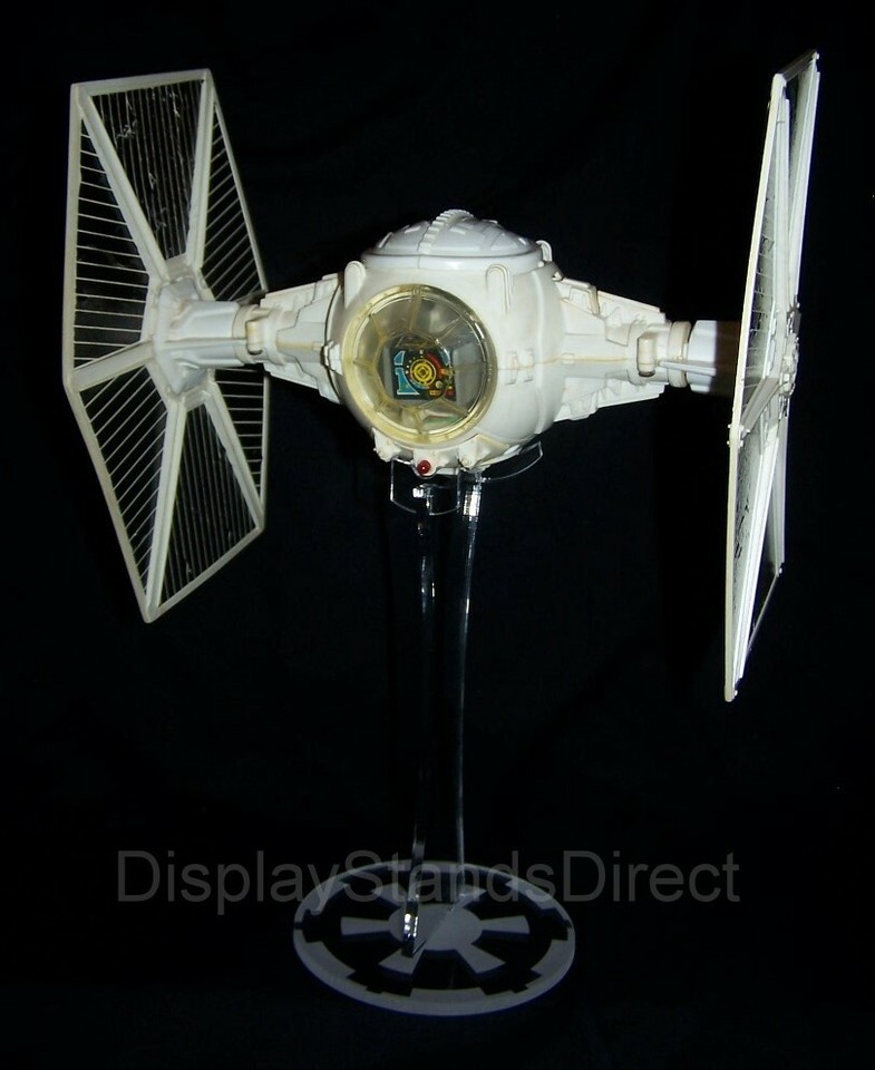 acrylic display stand for vintage Kenner Tie Fighter Interceptor Star ...