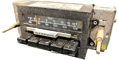 ⭐Ford Radio 7800 Model In-Dash 5-Button Long Length Vintage | eBay