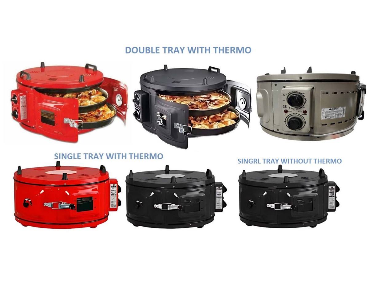 Round Electric Oven Tecnoinox 716084 4 Round Ermetic Hot Plates