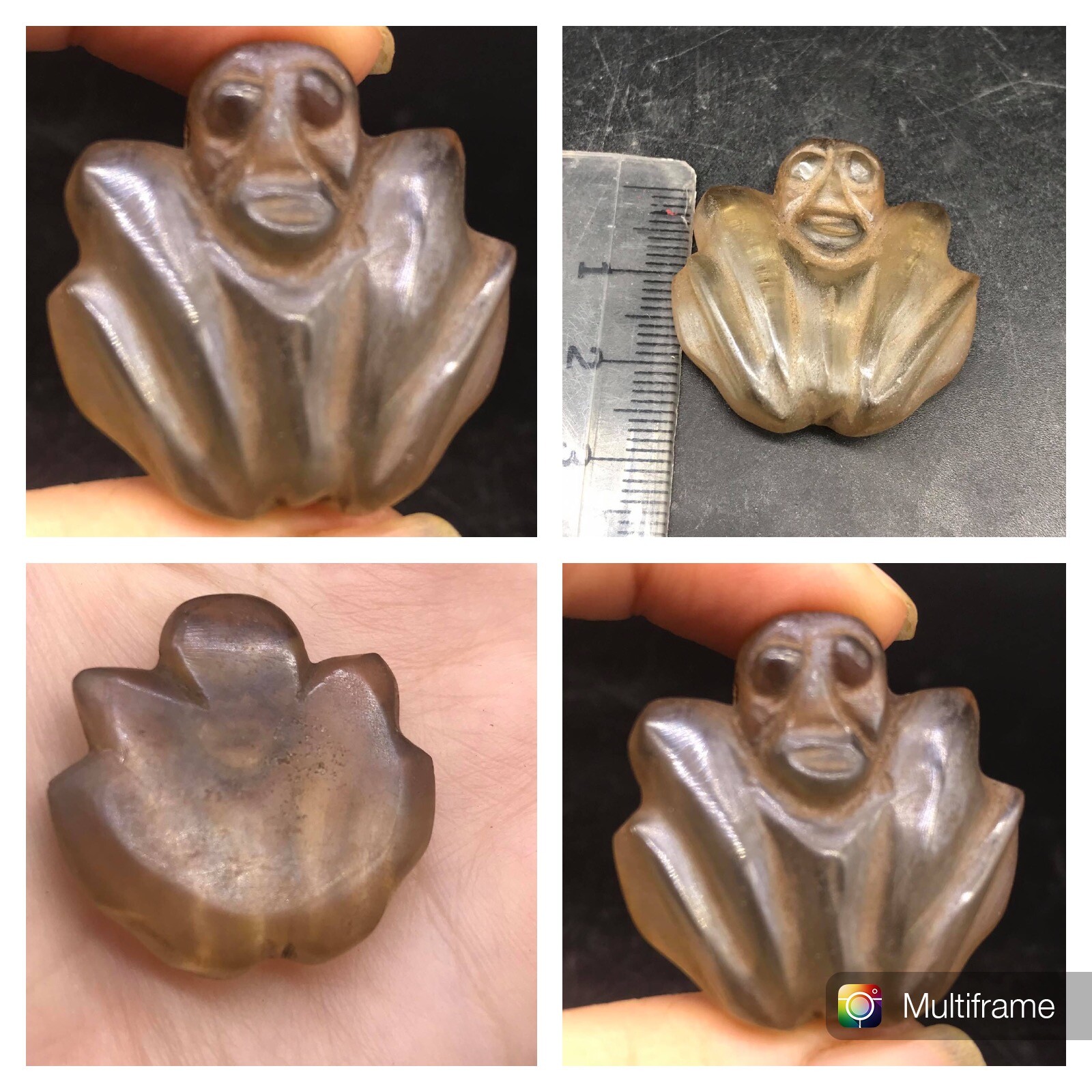 Craystal Rock Very Old Roman Monkey Animal On Postion Amulet Bead | eBay