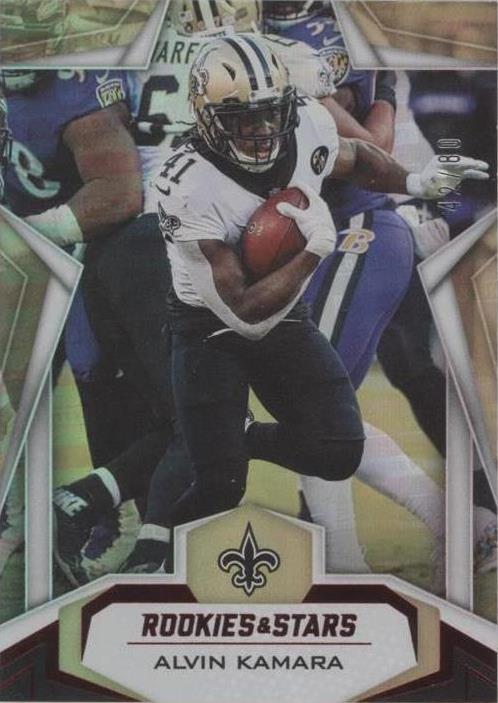 2019 Panini Rookies & Stars - Alvin Kamara #43 Longevity /80 for sale ...