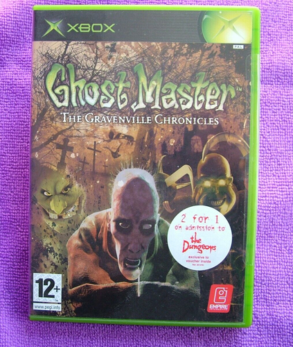Ghost Master The Gravenville Chronicles Microsoft Xbox 12 Strategy Game ...