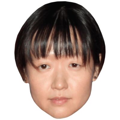 Celine Song (Fringe) Celebrity Mask, Flat Card Face, Fancy Dress Mask ...