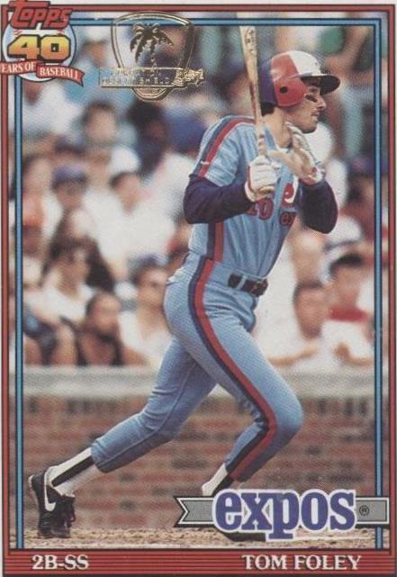 1991 Topps - Tom Foley #773 Operation Desert Shield for sale online | eBay