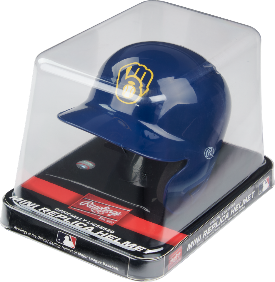 Rawlings Baseball S100 MLB Mini Batters Batting Helmet (PICK YOUR TEAM ...