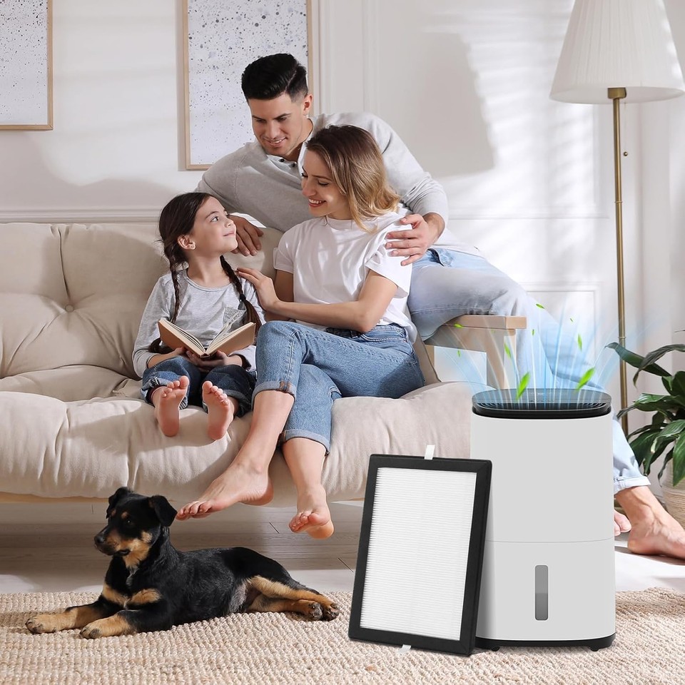 PJHAJH 3 Pack HEPA Filter for Meaco Arete One 10L & 12L Dehumidifier ...