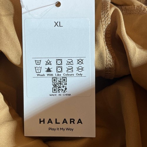 Halara Jogger Pants Womens Size XL Taupe High Waisted Hiking Athleisure ...