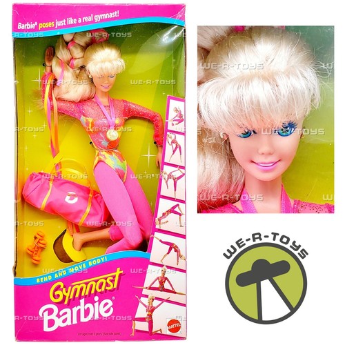 Gymnast Barbie Doll with Bend and Move Body 1994 Mattel 12127 | eBay
