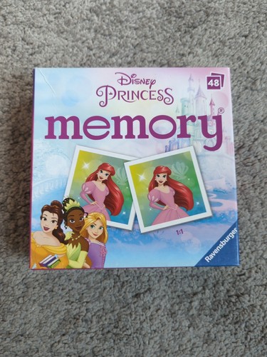 Ravensburger Disney Princess Mini Memory Game-Matching Picture Snap ...