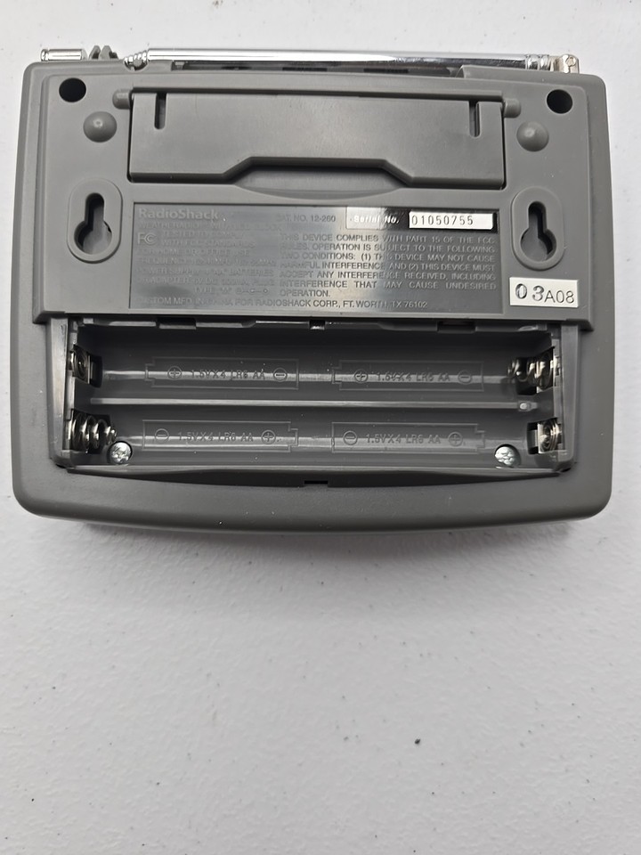 Radio Shack Weather Radio Model 12-260 NOAA WORKS | eBay