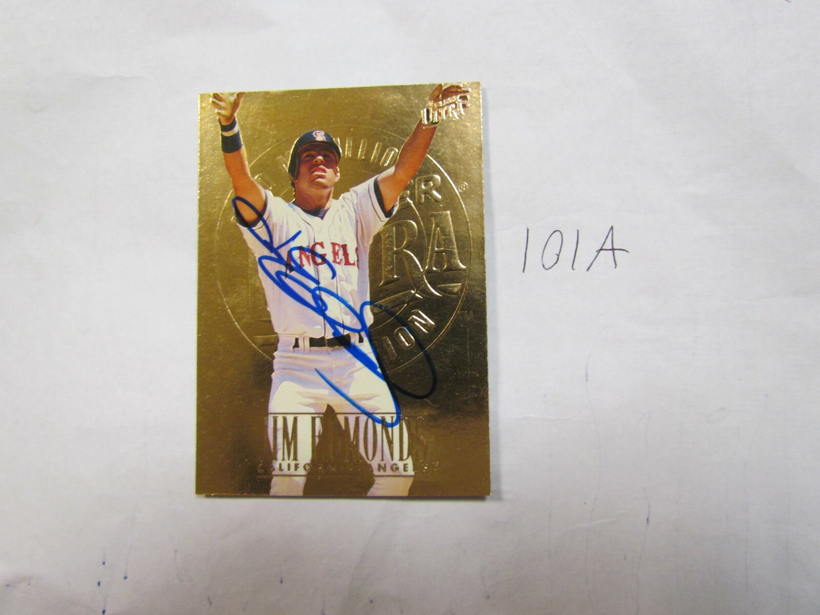 1995 Fleer Ultra Jim Edmonds Autographed Signed Baseball Card | eBay