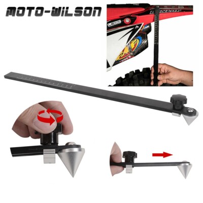 Sliding Sag Scale Universal Motorcycle Tool Preload Ruler | eBay