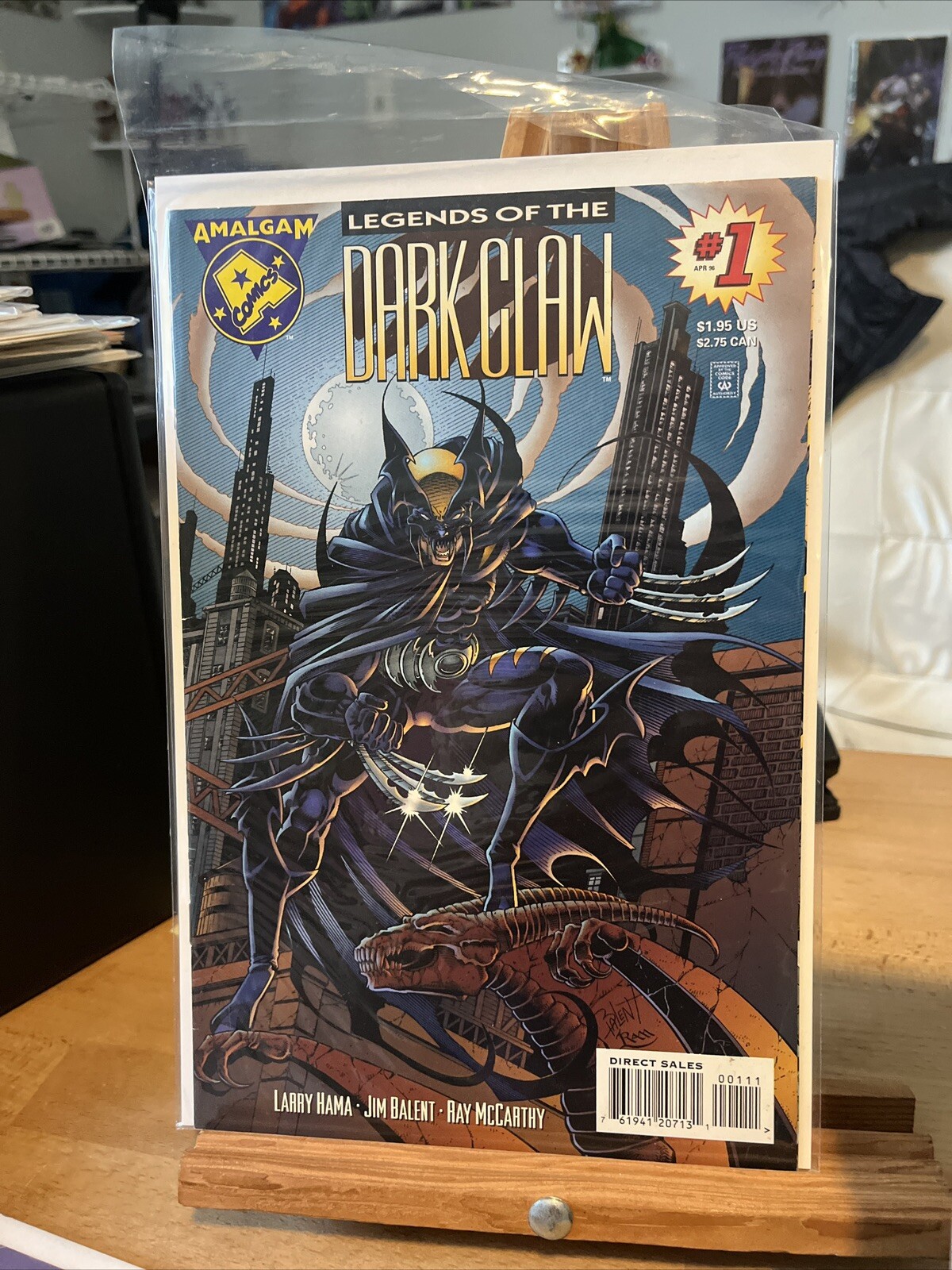 Legends of the Dark Claw #1 Wolverine Batman Amalgam 1996 Marvel DC ...