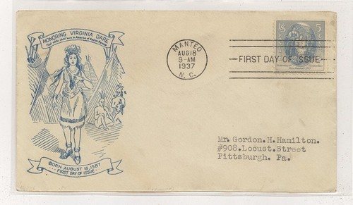 US - Virginia Dare FDC Lot # 90 | eBay