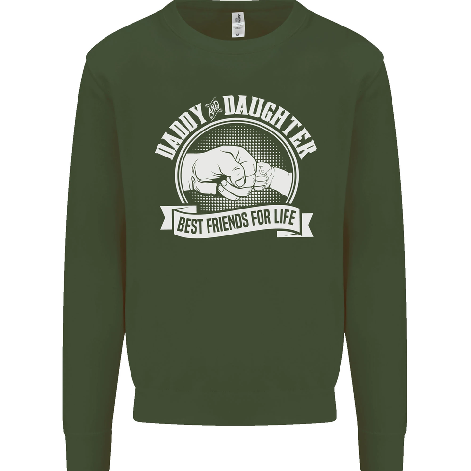 Daddy & Tochter Beste Freunde Vatertag Kinder Sweatshirt Pullover | eBay.de