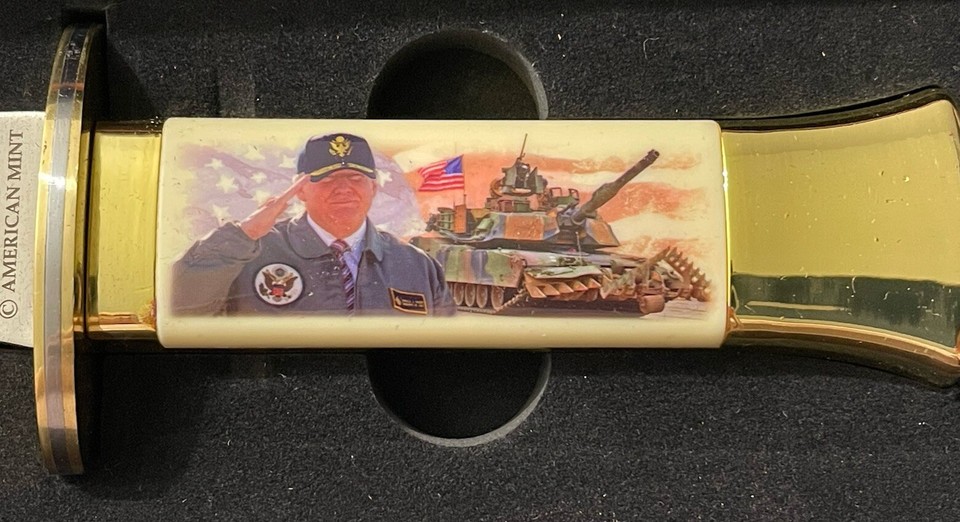 President Donald Trump Head of State Stainless Steel Bowie Knife Brand ...