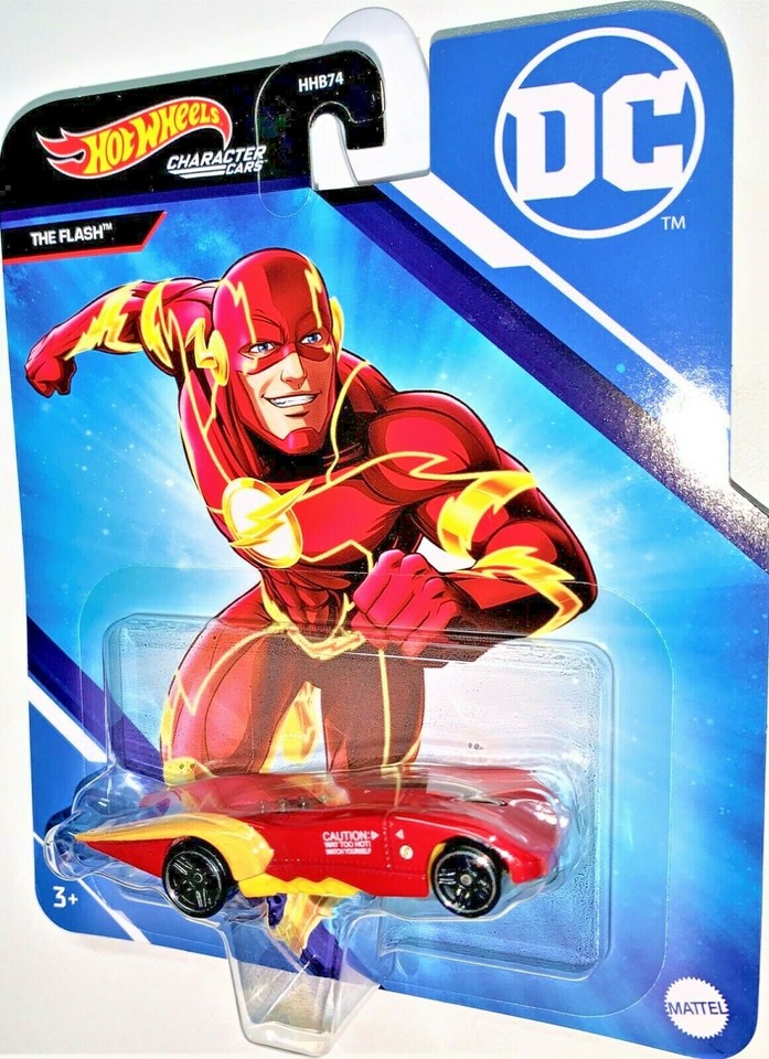 2022 HOT WHEELS 1/64 SCALE CHARACTER CARS THE FLASH CAR HHB74 | eBay