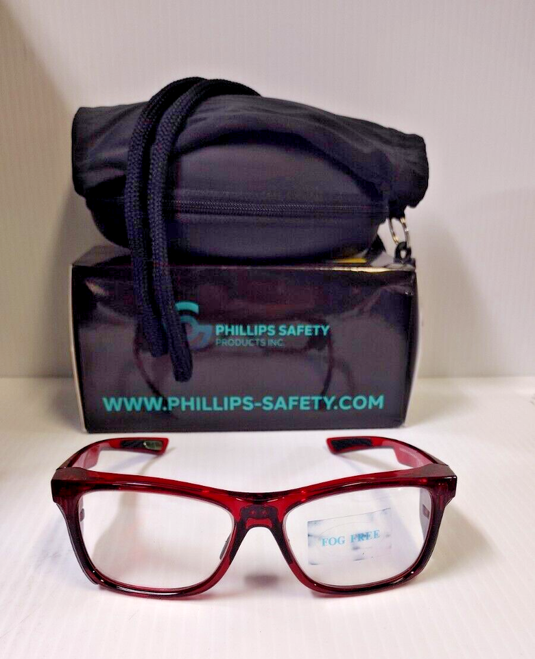 NEW IN BOX Phillips Radiation LEAD X-RAY Glasses RG 50SS PS /RG-FF ...