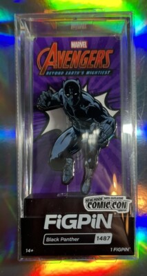 Figpin Avengers Black Panther 1487 NYCC 2023 NIB | eBay