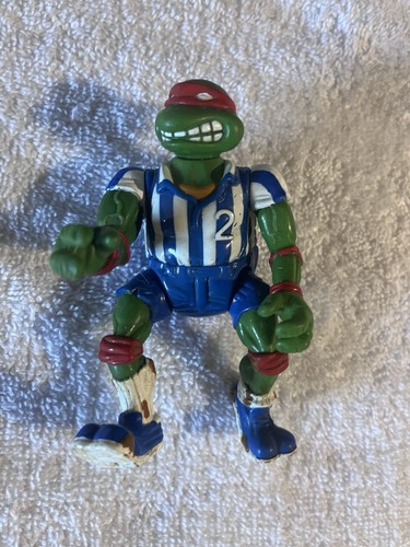 TMNT Shell Kicking Raphael Soccer Teenage Mutant Ninja Turtles Figure ...
